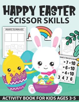 Libro Happy Easter Scissor Skills Activity Book for kids: Fun Scissor ...