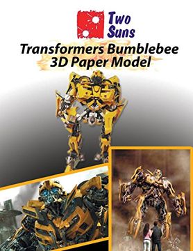 Libro Transformers Bumblebee 3D Paper Model: how to build own exact ...
