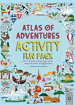 Libro Atlas of Adventures Activity fun Pack: With a Coloring-In Book ...