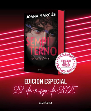 Libro Sempiterno – Edición especial (cantos tintados + libro firmado ...