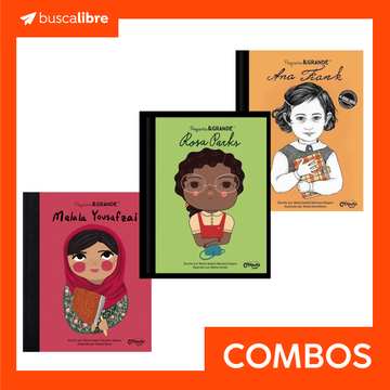 Libro Pack 3X2 Pequeño & grande: Malala Yousfzai, Rosa Parks y Ana ...