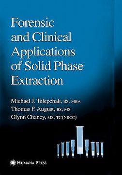 Libro forensic and clinical applications of solid phase extraction ...