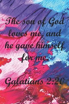 Libro Galatians 2: 20 Bible Verse Not: The son of god Loves me, and ...