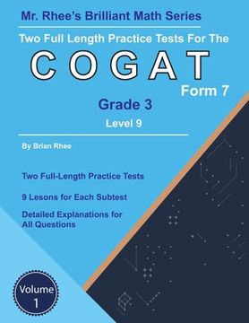 Libro Two Full Length Practice Tests for the CogAT Grade 3 Level 9 Form ...