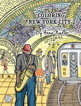Libro Coloring New York City 2: 24 unique and original illustrations of ...