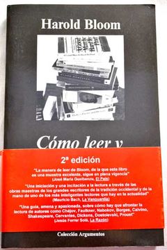Libro Cómo Leer Y Por Qué, Harold Bloom, ISBN 29903144. Comprar en ...