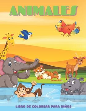 Libro ANIMALES - Libro De Colorear Para Niños: Animales Marinos ...
