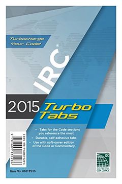 Libro 2015 International Residential Code Turbo Tabs for Paper Bound ...