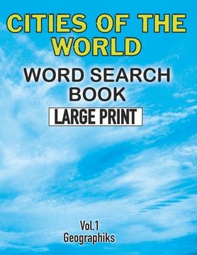 Libro Cities Of The World Word Search Book Large Print (Vol.1 ...