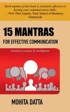 Libro 15 Mantras For Effective Communication: Achieve Success ...