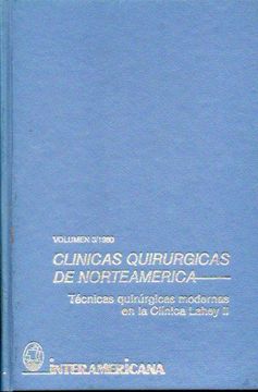 Libro Clínicas Quirúrgicas de Norteamérica. Vol. 3 / 1980. Técnicas ...
