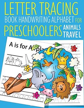 Libro Letter Tracing Book Handwriting Alphabet for Preschoolers Animals ...
