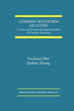 Libro common waveform analysis: a new and practical generalization of ...
