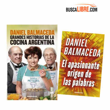 Libro pack Grandes historias de la cocina argentina+ El apasionante ...