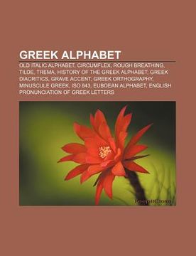 Libro greek alphabet: old italic alphabet, circumflex, rough breathing ...