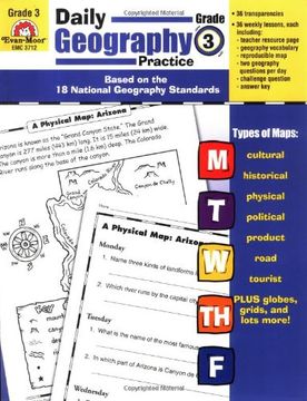 Libro Evan-Moor Daily Geography Practice, Grade 3, Homeschooling and ...
