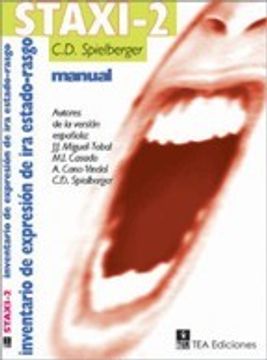 Libro Staxi - 2. Inventario De Expresion De Ira Estado - Rasgo (e/c) De ...
