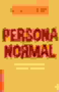 Comprar Persona Normal De Benito Taibo - Buscalibre