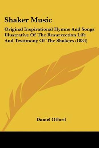 Libro shaker music,original inspirational hymns and songs illustrative ...