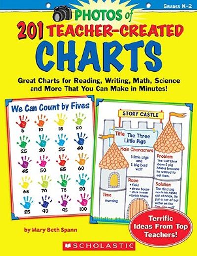 Libro 201 teacher-created charts,easy-to-make, classroom-tested charts ...