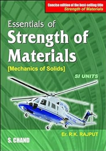 Libro Essentials of Strength of Materials [Mechanics of Solids] De Rajput R.K. - Buscalibre