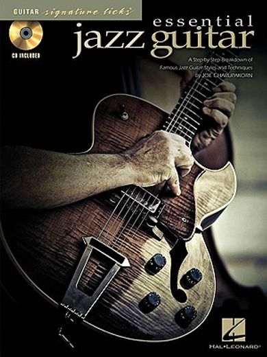 Libro essential jazz guitar,a step-by-step breakdown of famous jazz ...