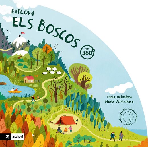 Libro Explora els Boscos en 360º (en Catalán) De Medvedeva Tania - Buscalibre Chile