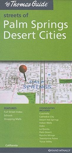 Libro the thomas guide streets of palm springs desert cities ...