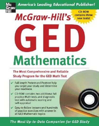 Libro mcgraw-hill´s ged mathematics,the most comprehensive and reliable ...