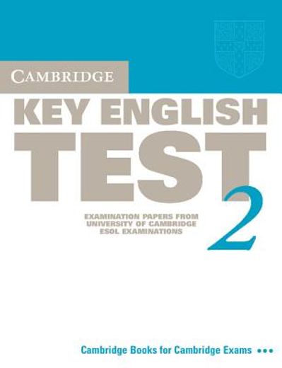 Libro Cambridge key English Test 2nd 2 Student's Book: Examination ...