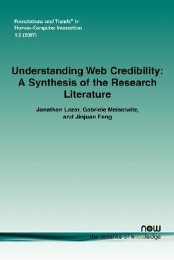 Libro understanding web credibility,a synthesis of the research ...