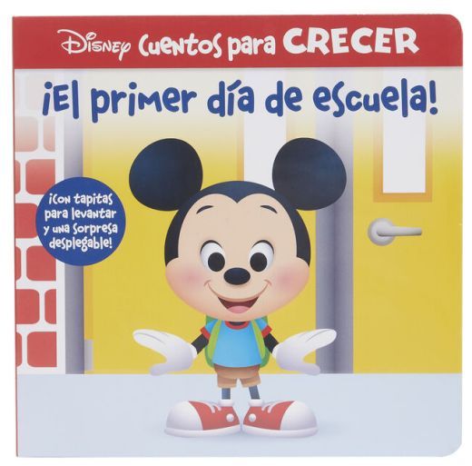 Libro Disney Cuentos Para Crecer. El Primer día de Escuela / pd. De ...