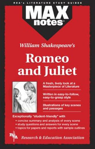 Libro romeo and juliet (maxnotes literature guides) De judy clamon ...