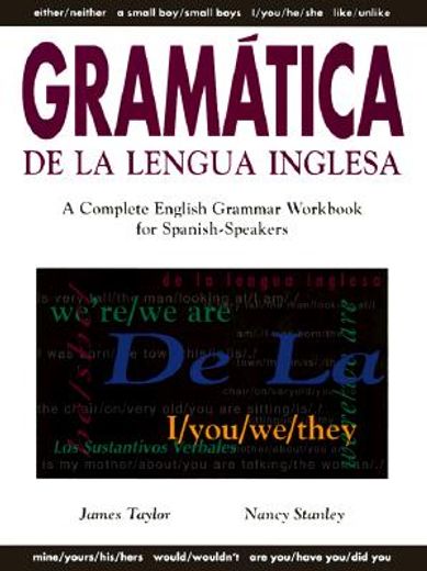 Libro gramatica de la lengua inglesa,a complete english grammar ...